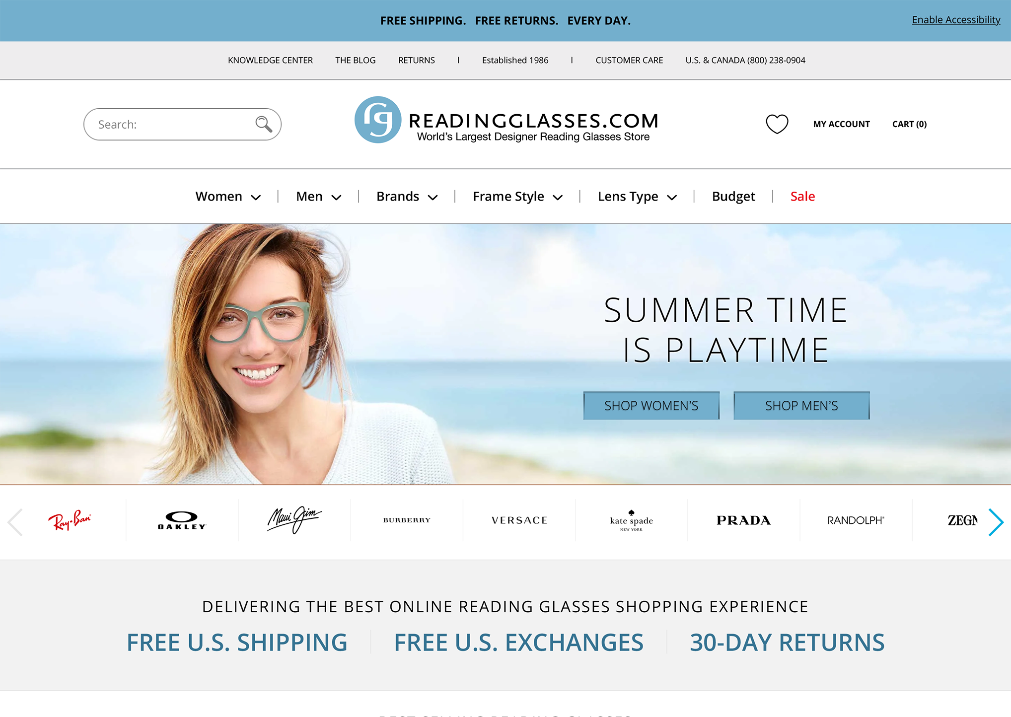 Designer Reading Glasses & Readers – ReadingGlasses.com