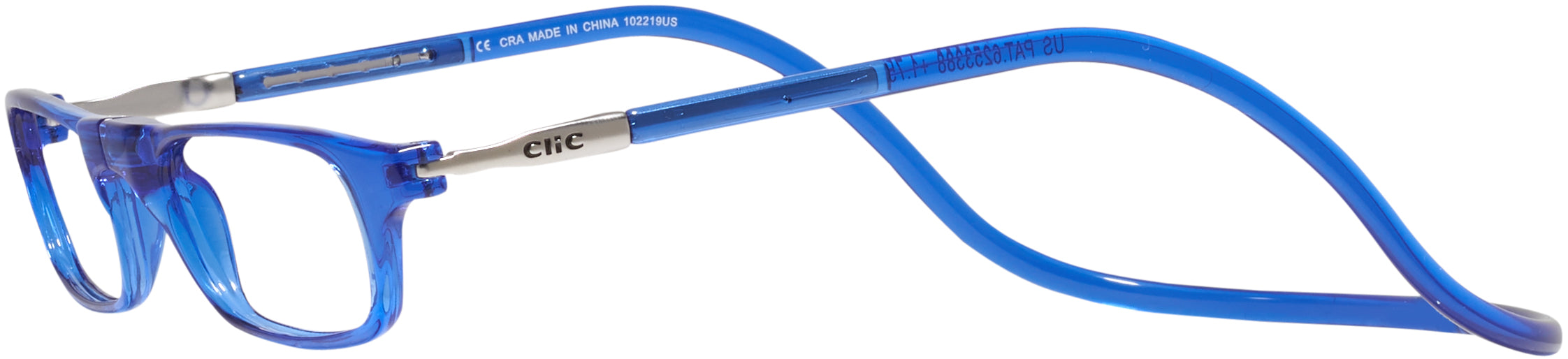 CliC Magnetic Reading Glasses – Single Vision Half Frame ...